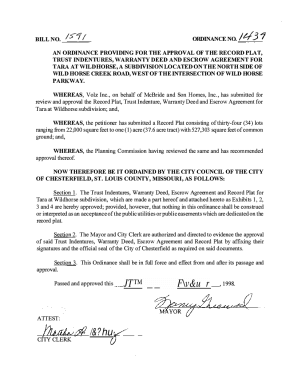 Fillable Online Deed Covenants of Title and the Preparation of Deeds ...