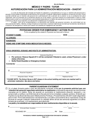 Completable En línea Spanish Authorization for Medication ...