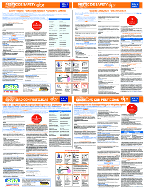 Completable En línea Agricultural Worker Protection Standard (WPS)US ...