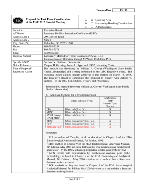 Fillable Online Proposal No. 15-226 Proposal for Task Force ... Fax ...