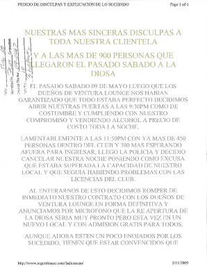 Fillable Online Carta de disculpas: qu es, cundo escribirla y ejemplos ...