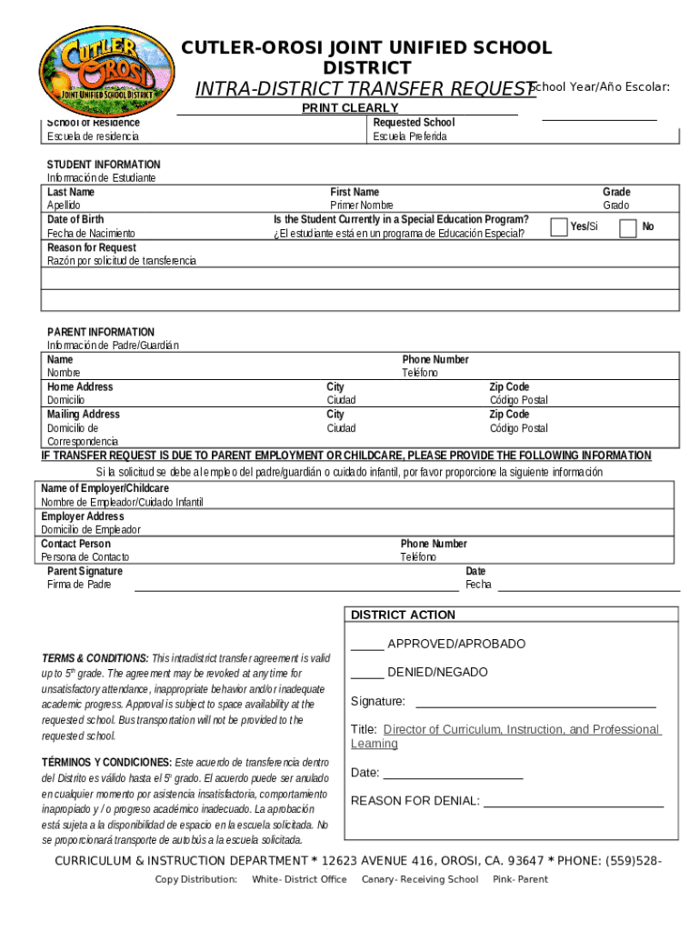 Santa Maria-Bonita School District: Home Doc Template | pdfFiller