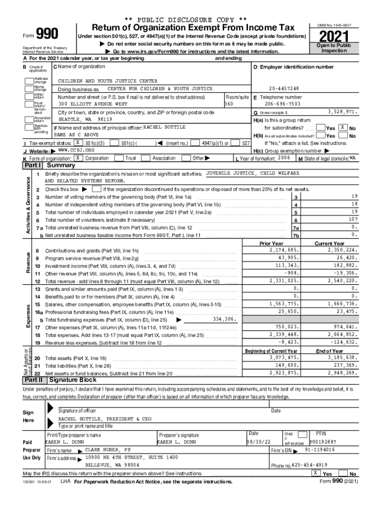 Fillable Online 2021-Form-990-Public-Disclosure- ... Fax Email Print ...