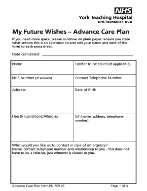 Fillable Online Advance care planning conversations with palliative ...