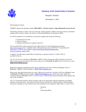 Fillable Online Pest control quotation format pdf: Fill out & sign ...