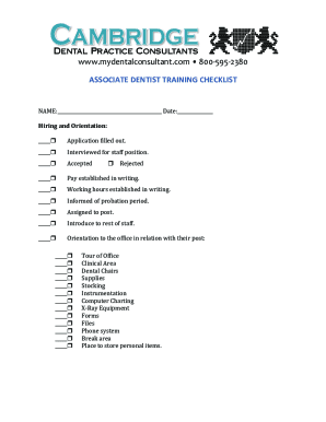 Fillable Online Dental Employee Evaluation Form Fax Email Print - pdfFiller