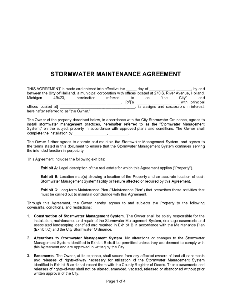 Fillable Online municipal services agreement Fax Email Print - pdfFiller