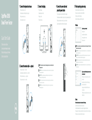 Fillable Online Dell OptiPlex 3050 Small form factor Quick Start Guide ...