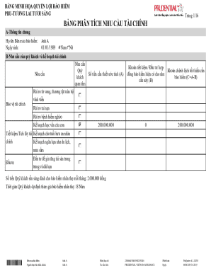 Fillable Online Pru-Tng Lai Ti Sng (584655002019244) PRUDENTIAL ... Fax ...