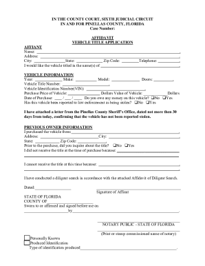 Fillable Online How to replace a lost or missing vehicle title Fax ...