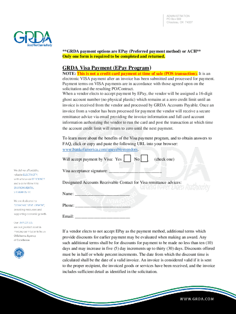 Fillable Online Solicitation Cover Page - GRDA Fax Email Print - pdfFiller