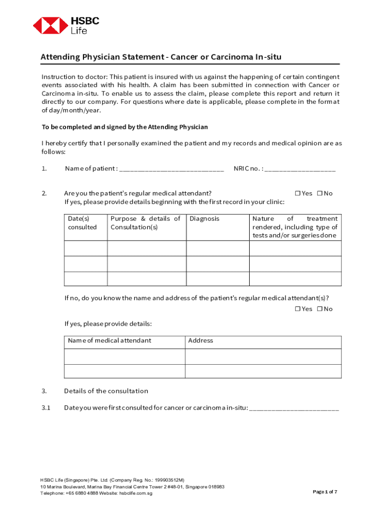 Fillable Online Claim Forms and Instructions for Group Critical Illness ...