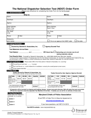 Fillable Online To download the National Dispatcher Selection Test ...