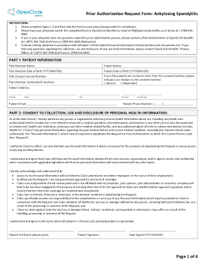Fillable Online Request for Special Authorization Form ... Fax Email ...