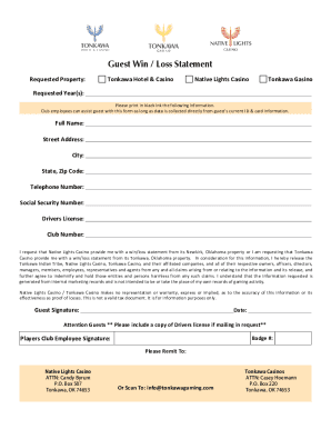 Fillable Online W2G/1099 Request Form Fax Email Print - pdfFiller