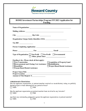 Fillable Online Requests for Proposals for FFY2023 Application for ...