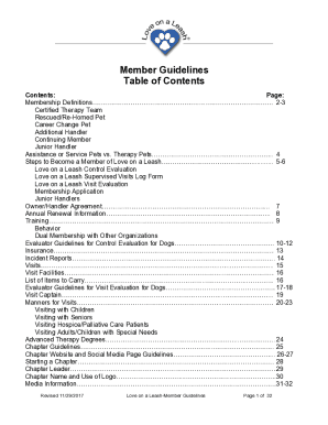 Fillable Online Membership Guidelines.doc Fax Email Print - pdfFiller