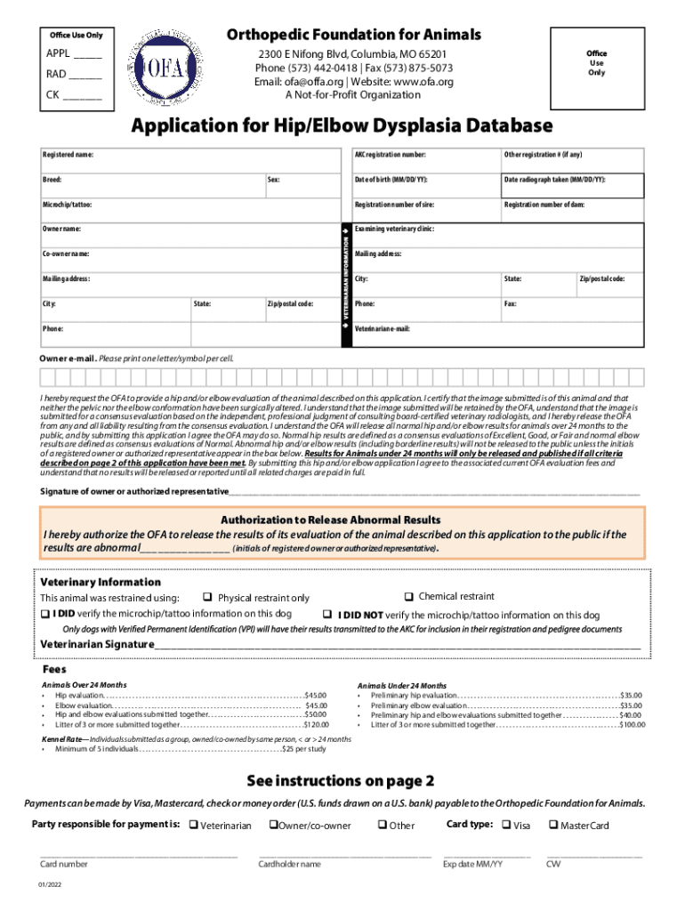Fillable Online Veterinary Submission Procedures Fax Email Print ...