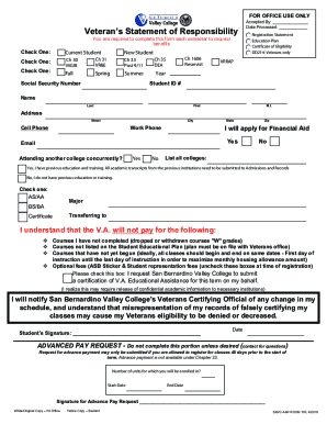 Fillable Online Post-9/11 GI Bill Statement Of Benefits Fax Email Print ...