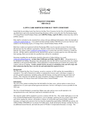 Fillable Online 20+ Request for Bid Examples & Templates Fax Email ...