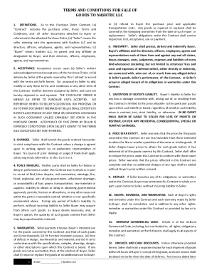 Fillable Online TIPS VENDOR AGREEMENT Terms and Conditions 11 ... Fax ...