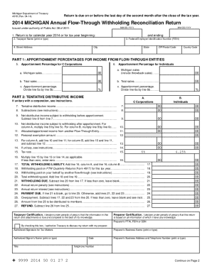 Fillable Online Sales, Use, and Withholding Tax Forms and Instructions ...