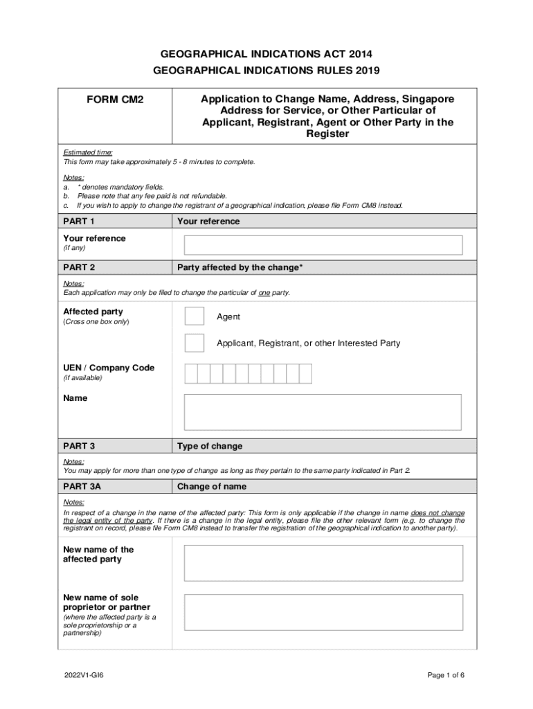 Fillable Online Geographical Indication (GI) Legislation in Singapore Fax Email Print - pdfFiller
