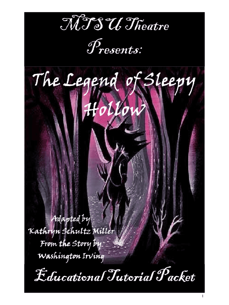 Fillable Online Make the sensible choice: Don't miss MTSU Theatre's ...