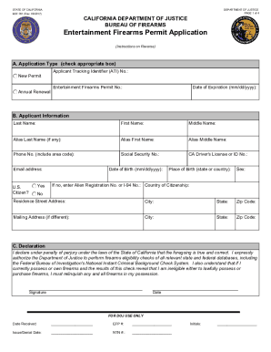 Fillable Online california-live-scan-form-entertainment-firearm ...