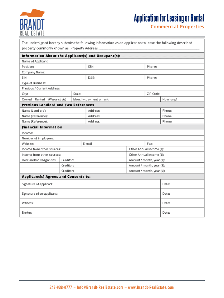 Fillable Online The Tenant and Occupant Application Process Fax Email ...