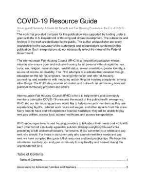 Fillable Online HUD Statement on Fair Housing and COVID-19 Fax Email ...