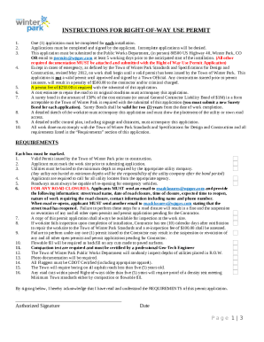 STATE HIGHWAY ACCESS PERMIT APPLICATION Doc Template | pdfFiller