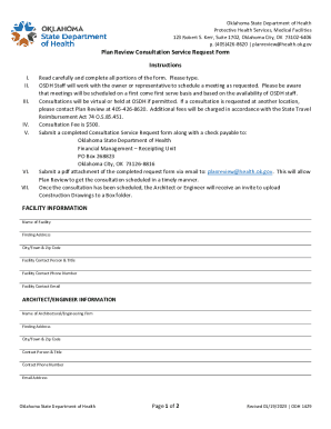 Fillable Online Health Department, Oklahoma State Fax Email Print - pdfFiller