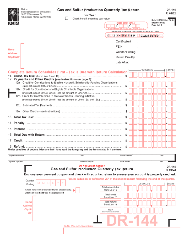 Fillable Online Florida State Tax Return Information Fax Email Print ...
