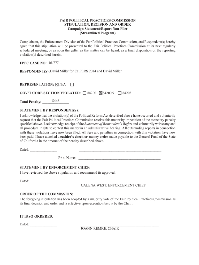 Fillable Online Guidelines for Waiver of Liability of Late Filing Fines ...