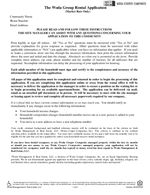 Fillable Online 21 Printable rental application florida Forms and ...