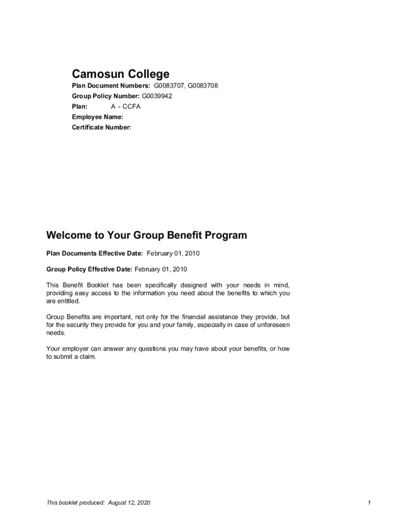 Fillable Online Your Group Benefit Program Fax Email Print - pdfFiller