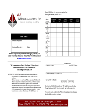 Fillable Online Payroll - Rounding Reported HoursHuman Resources Fax ...