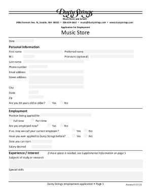 Fillable Online Retail Sales application fillable.docx Fax Email Print ...