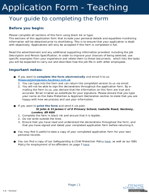 How to complete an Application Doc Template | pdfFiller