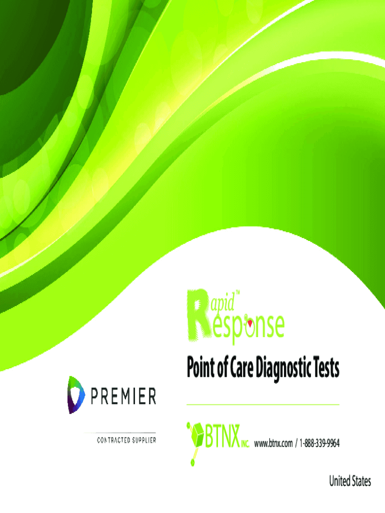 Fillable Online Point of Care Diagnostic Tests - Slides View ...