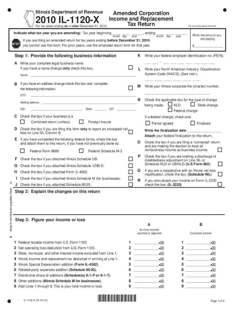 Fillable Online tax illinois 40 Illinois Tax Forms Fax Email Print ...