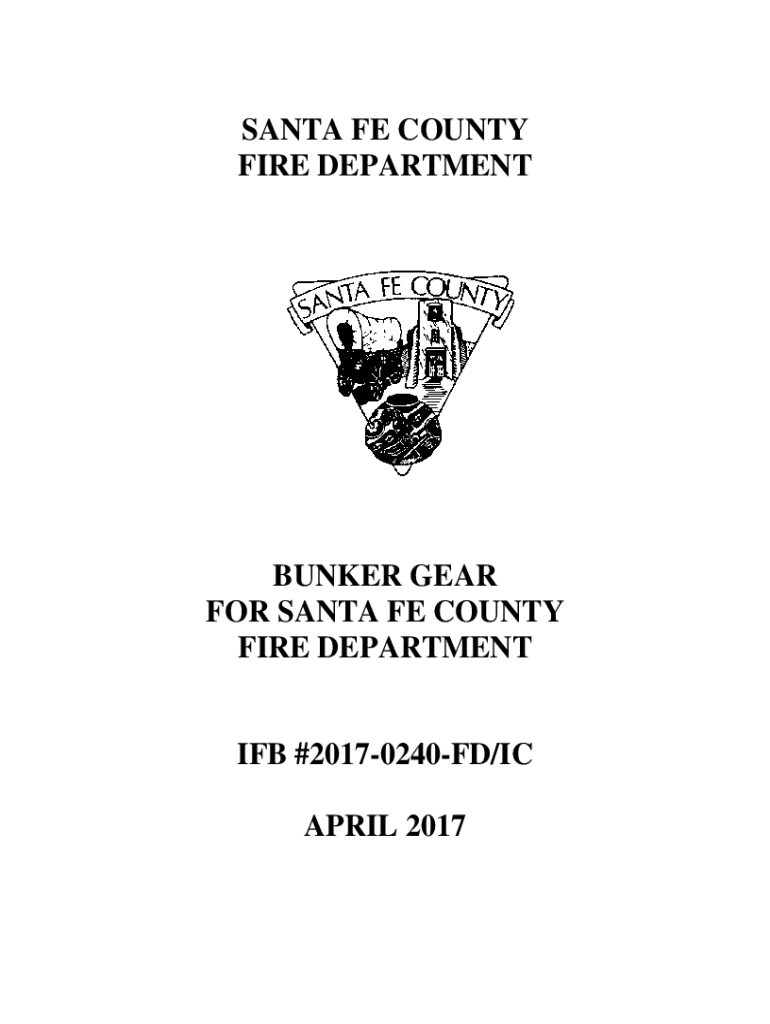Fillable Online Santa Fe Fire Department Fax Email Print - pdfFiller