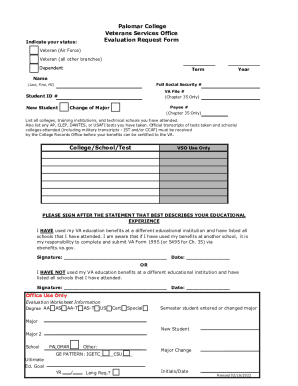 Fillable Online Forms - Veterans Services Fax Email Print - pdfFiller