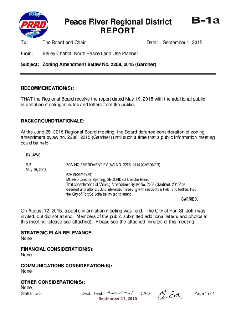 Fillable Online prrd bc Staff Report - Application # W - 38503 Fax ...