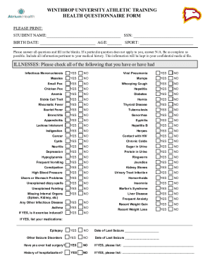 Fillable Online Sports Physical Paperwork Check Off Sheet - SharpSchool ...