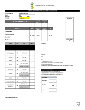 Fillable Online B-CAIE-Exam-Registration-Form-IGCSE. ... Fax Email Print - pdfFiller
