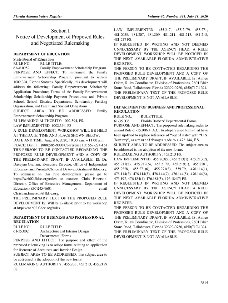 Fillable Online Div. 6A: State Board of Education Fax Email Print ...