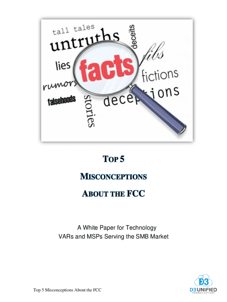 Fillable Online 5 Common Misconceptions about Managed IT Services Fax Email Print - pdfFiller