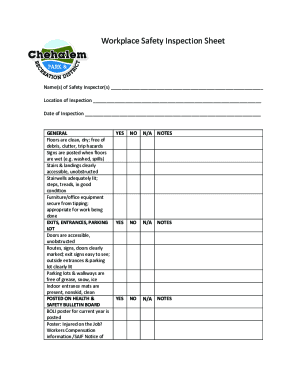 Fillable Online Slip, Trip, and Fall Hazard Inspections Fax Email Print ...